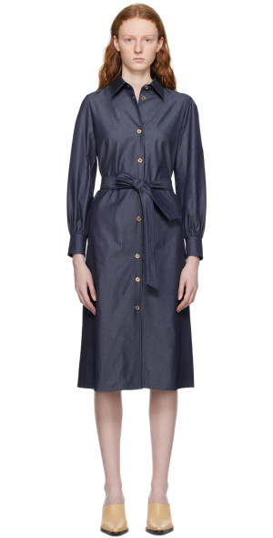 A.P.C. - Indigo Liane Denim Midi Dress