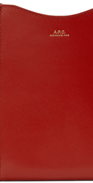 A.P.C. - Red Jamie Neck Pouch