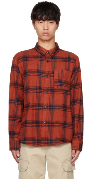 A.P.C. - Red Trek Shirt