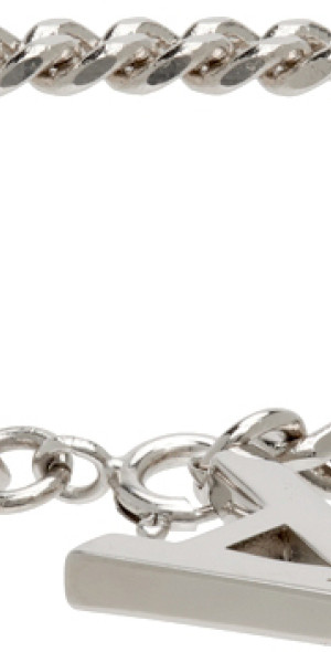 A.P.C. - Silver Logo A Bracelet