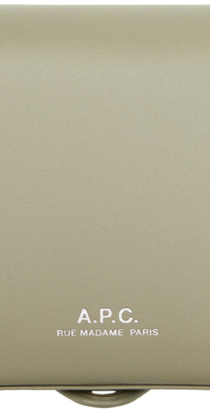 A.P.C. - Taupe Josh Card Holder