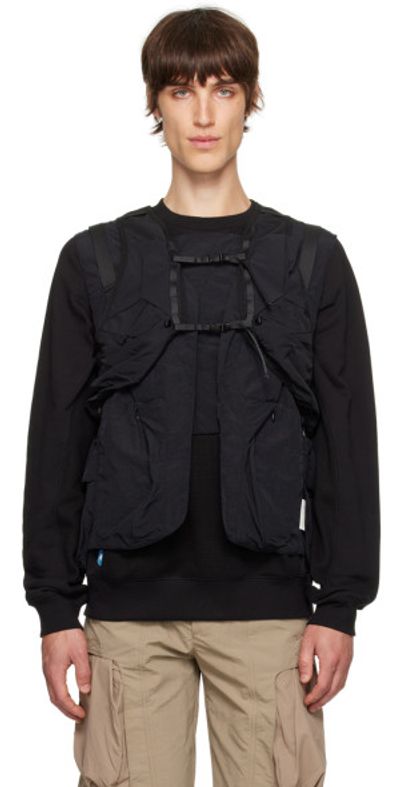 Archival Reinvent - Black Architecture Vest
