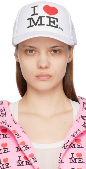 Ashley Williams - White 'I Heart Me' Cap