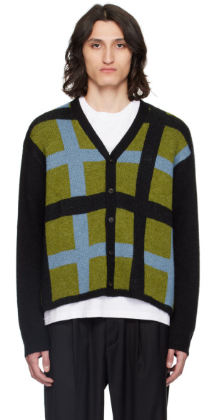 Awake NY - Black Check Cardigan