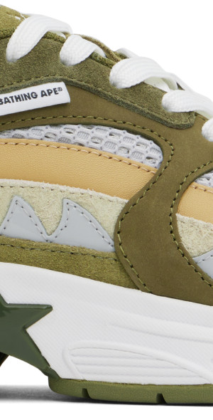 BAPE - Khaki Shark STA #2 Sneakers