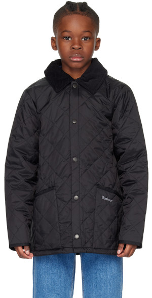 Barbour - Kids Black Liddesdale Jacket