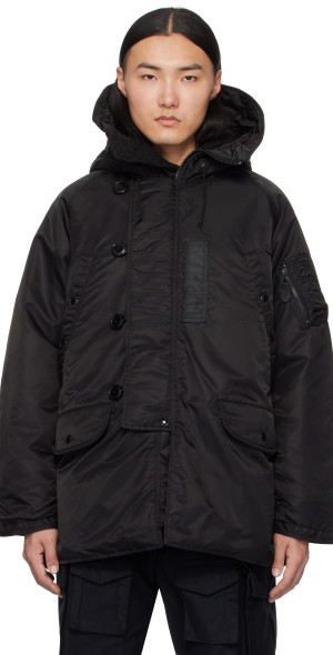 BEAMS PLUS - Black MIL Type N-3B Down Jacket