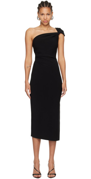 BEC + BRIDGE - BEC + BRIDGE Black Elea Asym Midi Dress
