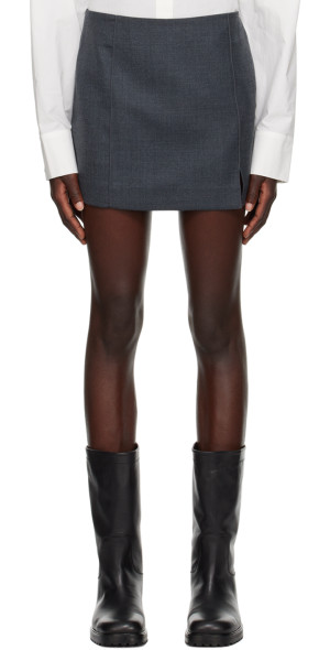 BEC + BRIDGE - BEC + BRIDGE Gray Jamie Miniskirt
