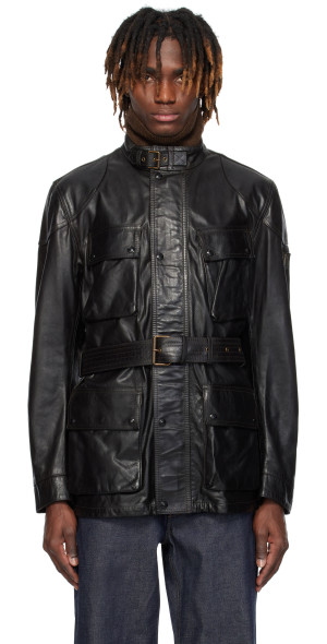 Belstaff - Black Legacy Trialmaster Panther Leather Jacket