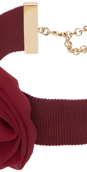 Blumarine - Red Rose Choker