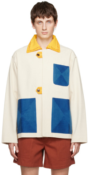 Bode - Beige 'Donkey Party' Jacket