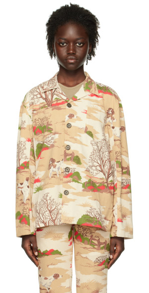 Bode - Beige Pointing Dog Jacket