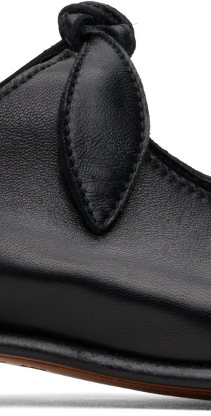 Bode - Black Verbena Ballerina Flats