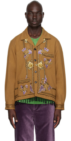 Bode - Brown Autumn Royal Jacket