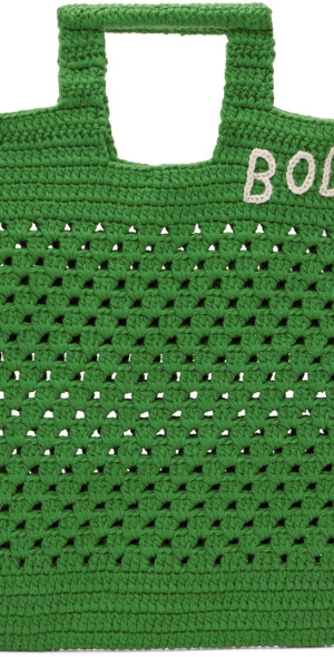 Bode - Green Logo Tote