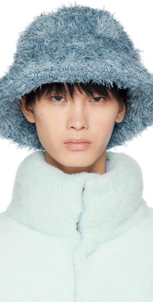 Bonsai - Blue Fluffy Fish Bucket Hat