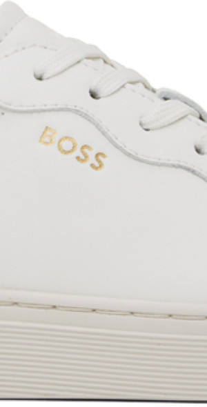 BOSS - White Logo Sneakers