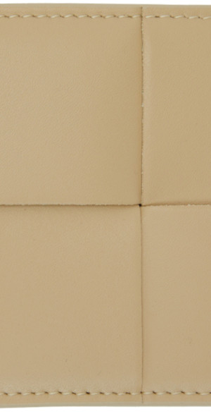Bottega Veneta - Beige Bifold Wallet