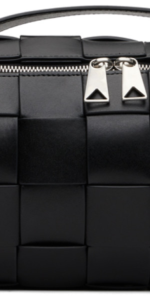 Bottega Veneta - Black Small Boombox Pouch