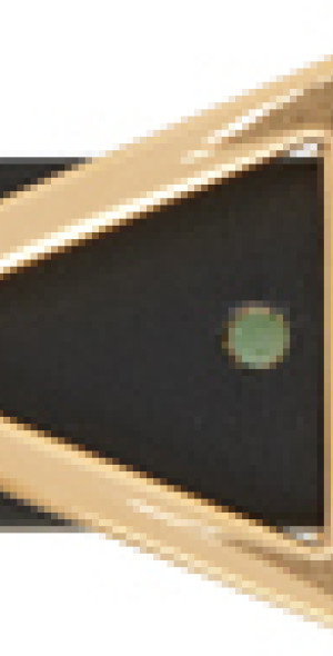 Bottega Veneta - Black Triangle Belt