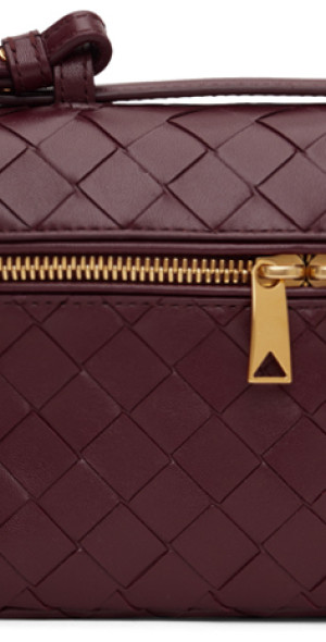 Bottega Veneta - Burgundy Vanity Case Bag