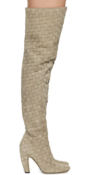 Bottega Veneta - Gray Canalazzo Boots