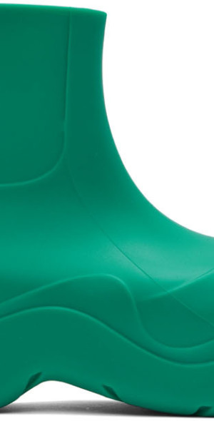 Bottega Veneta - Green Puddle Boots
