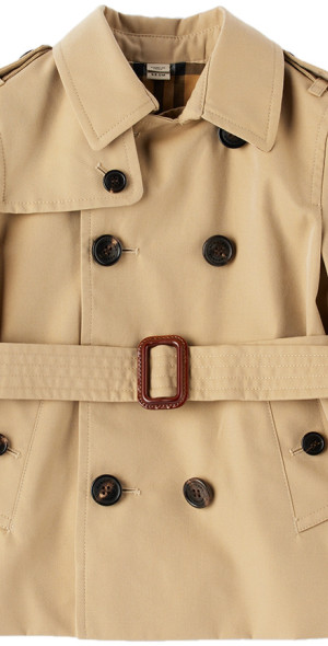 Burberry - Baby Beige Gabardine Trench Coat