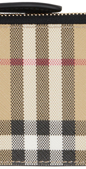 Burberry - Beige Vintage Check Coin Pouch