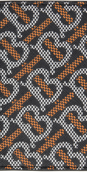 Burberry - Black Monogram Card Holder