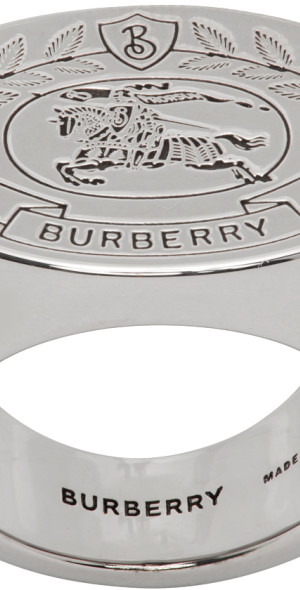 Burberry - Silver EKD Ring