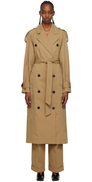 CAMILLA AND MARC - Tan Collins Trench Coat CAMILLA AND MARC - Tan Collins Trench Coat
