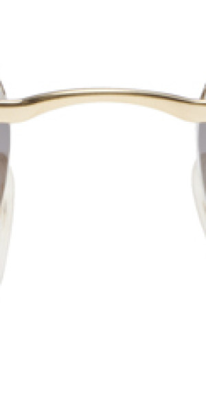 Cartier - Gold & Gray 'Signature C de ' CT0468S Sunglasses