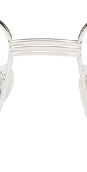 Cartier - Silver Rectangular Glasses