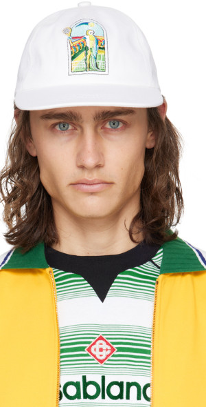 Casablanca - White Le Jeu Coloré Cap
