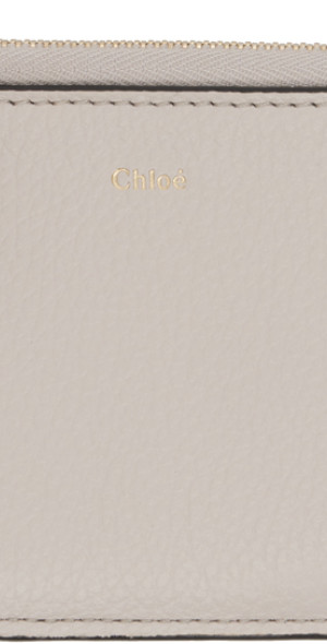 Chloé - Gray Alphabet Card Holder