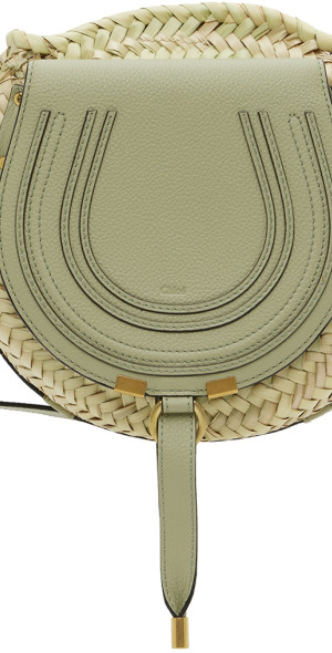 Chloé - Green & Beige Marcie Bag
