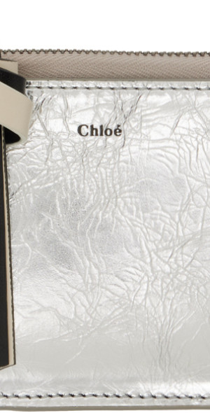 Chloé - Silver Alphabet Card Holder