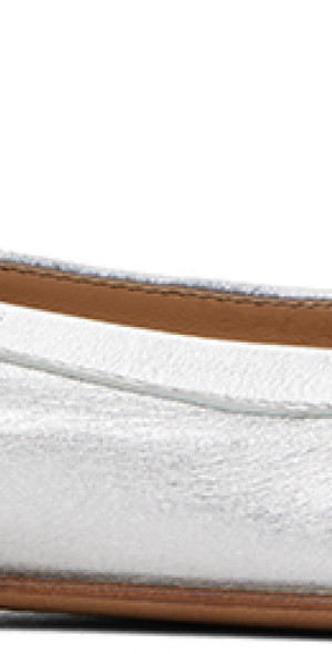 Chloé - Silver Marcie Ballerina Flats