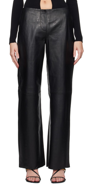 Christopher Esber - Black Redux Leather Trousers