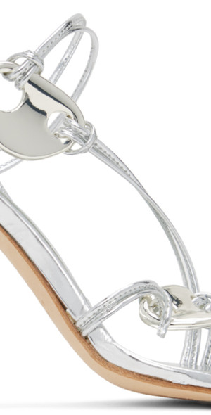 Christopher Esber - Silver Dual Trinket Heels
