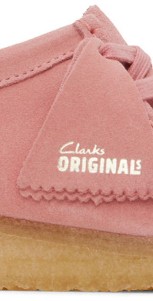 Clarks Originals - Pink Wallabee Derbys