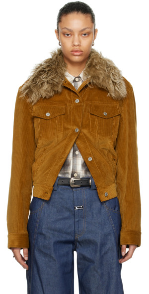 Commission - Tan Pointed Collar Jacket