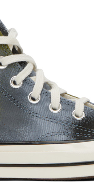 Converse - Blue Chuck 70 Spray Paint Sneakers