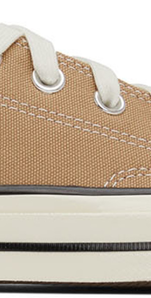 Converse - Tan Chuck 70 Low-Top Sneakers