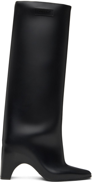 Coperni - Black Rubber Bridge Boots