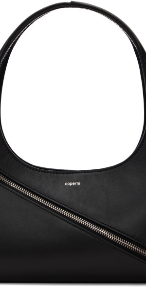 Coperni - Black Zip Baguette Bag