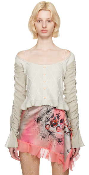 Cormio - Gray Elena Cardigan