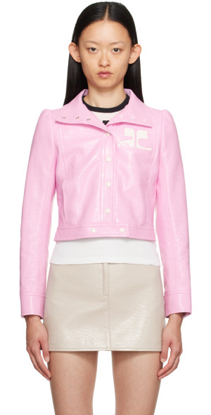 Courrèges - Pink Press-Stud Jacket